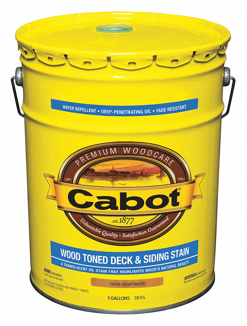 CABOT, Wood Stain, Exterior, Exterior Stain - 38Y045|140.0019204.008 ...
