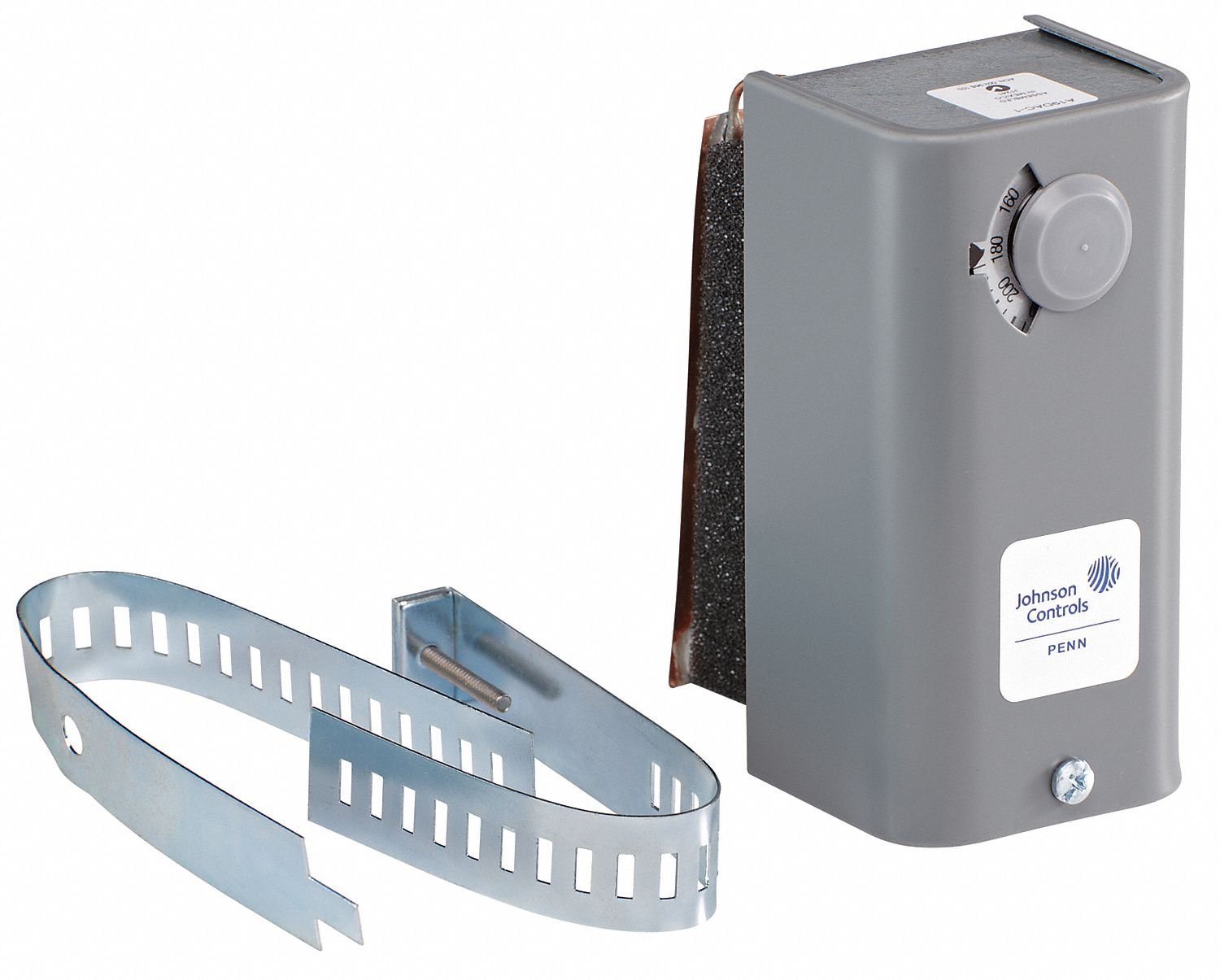 JOHNSON CONTROLS, Heat and Cool, 100° to 240°F, Line Volt Mechanical ...