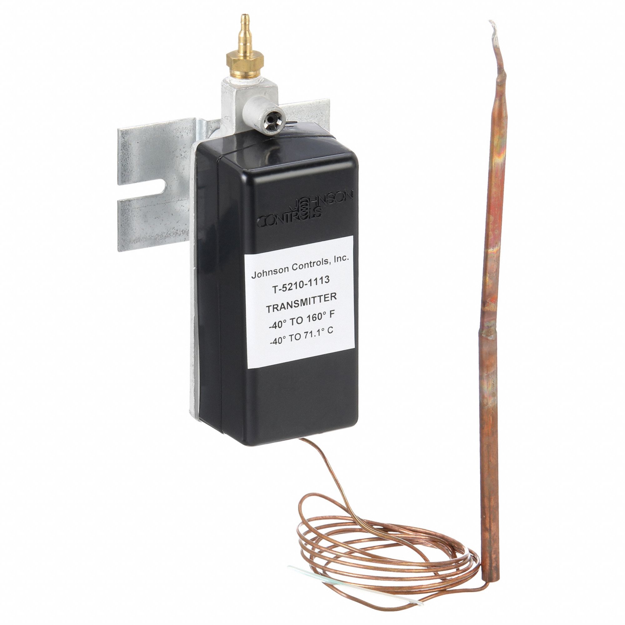 Remote Bulb Element, -40°F to 160°F, Pneumatic Temperature Transmitter ...