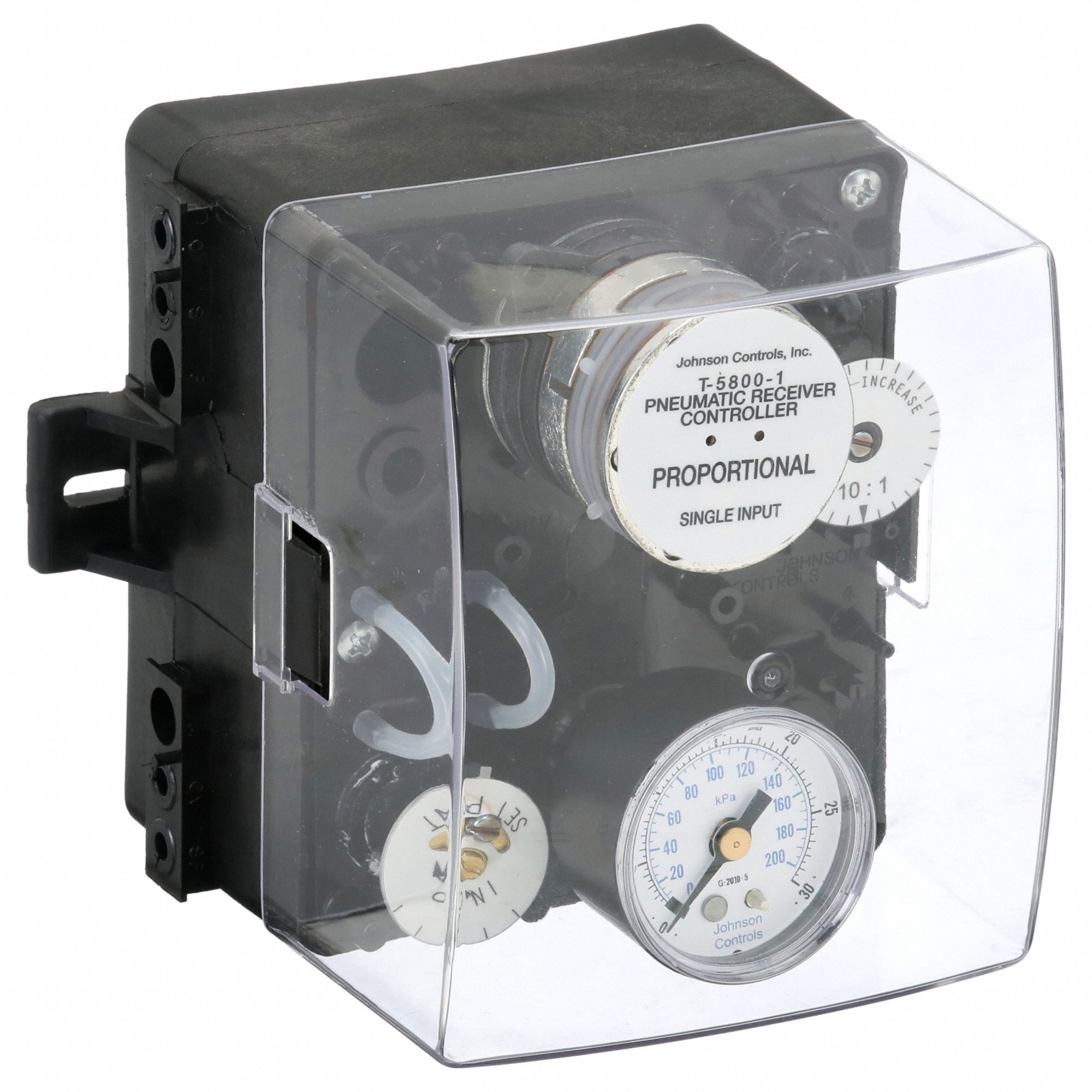 Single Input, 3 psi to 9 psi Signal, Pneumatic Receiver Controller ...