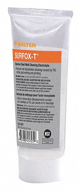 WALTER SURFACE TECHNOLOGIES, Surfox-T, 100 mL, Heavy Duty Weld Cleaning ...