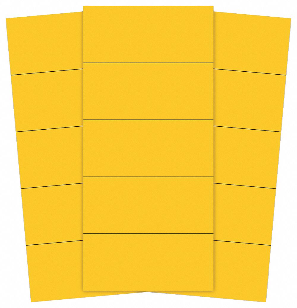 MAGNA VISUAL Cintas Mag.d/Colores,Amar,7/8Al plg,PQ25 - 38Y353 | PMR ...