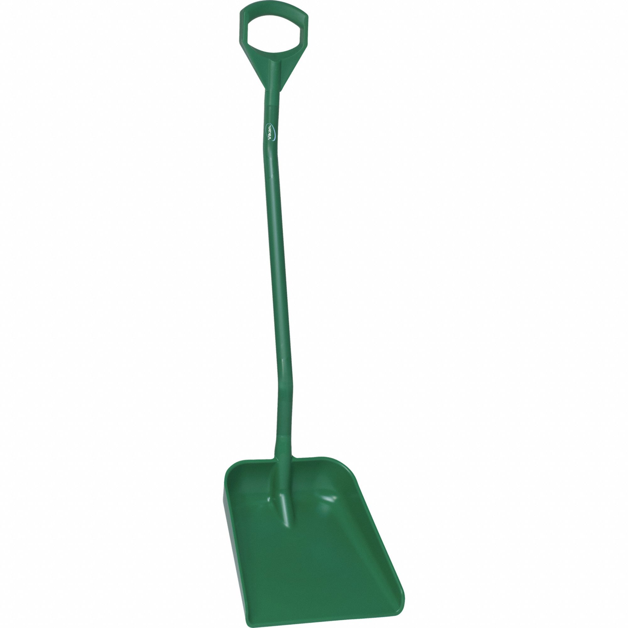 VIKAN, Green, 14 7/8 in Blade Lg, Ergonomic Shovel - 38Y562|56012 ...