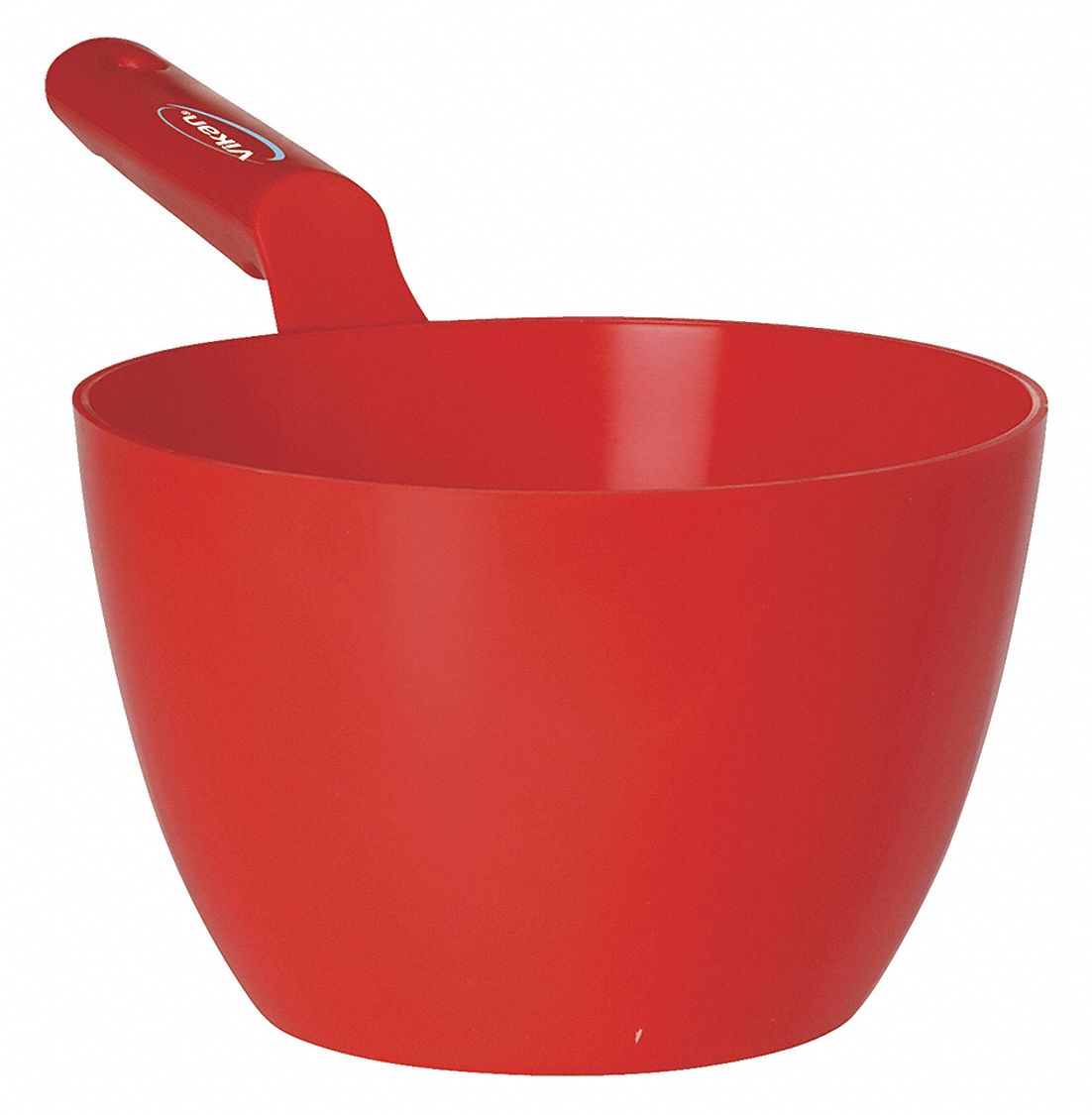 Large Bowl Scoop,64 oz.,Red,Poly - Grainger