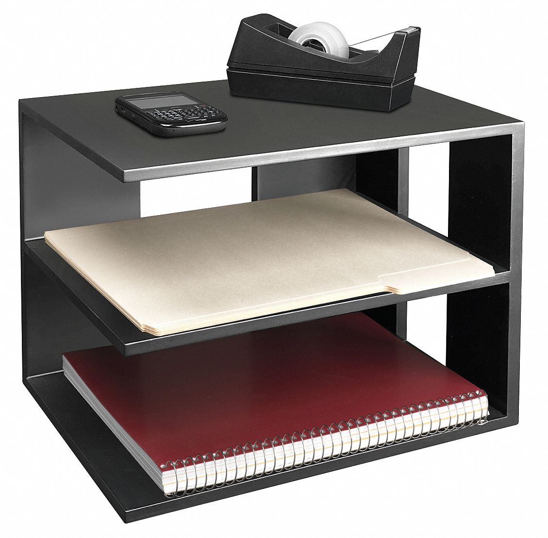 VICTOR, 3 Compartments, Wood, Corner Tray - 38Y748|1120-5 - Grainger