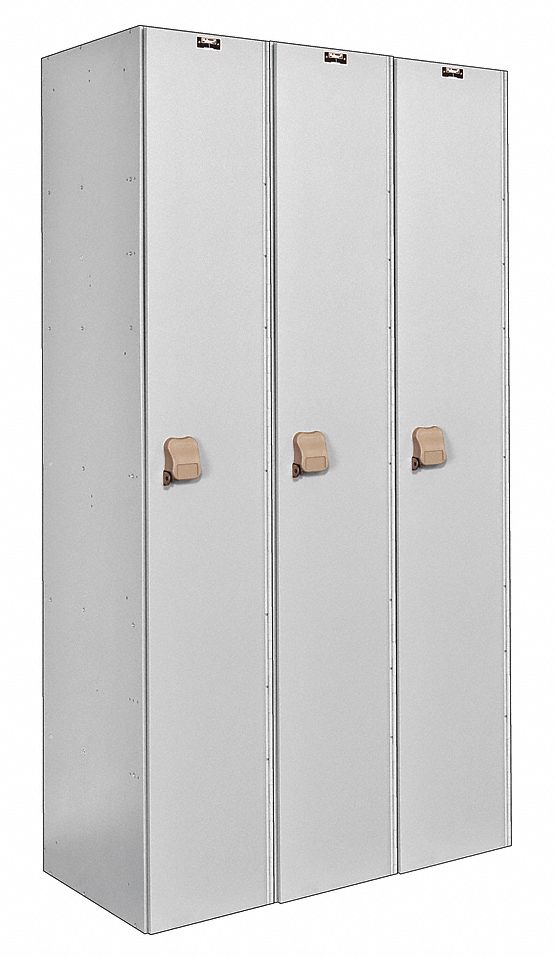 HALLOWELL Antimicrobial Wardrobe Locker - 38Y838|MSPL3282-1A-WE - Grainger