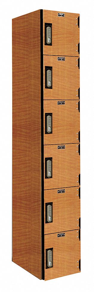 HALLOWELL, 12 in x 18 in x 72 in, 6 Tiers, Box Locker - 38Y855|PHL1282 ...