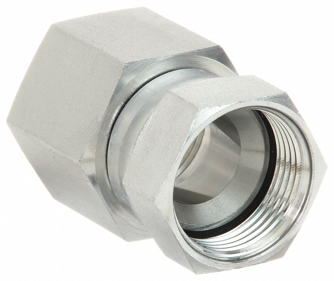 1 1/4 in x 1 1/4 in Fitting Size, Female x Female, Hydraulic Hose ...