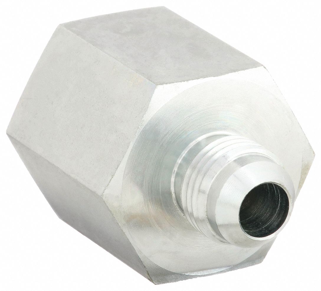 AEROQUIP Adaptador de Manguera Hidráulica, Recto, Hembra NPT a Macho JIC, Recto - Adaptadores y ...