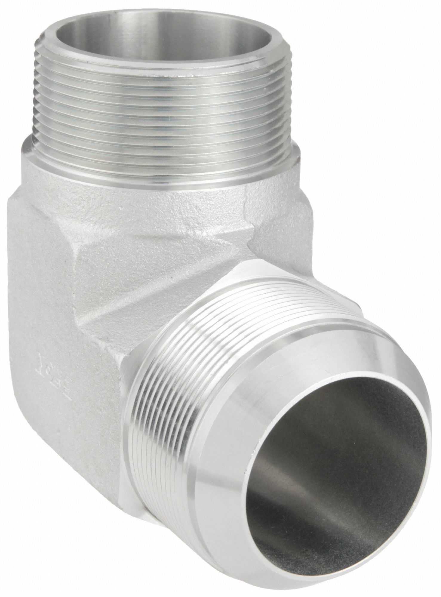 2 in x 2 in Fitting Size, Male x Male, Hydraulic Hose Adapter - 38YP28 ...