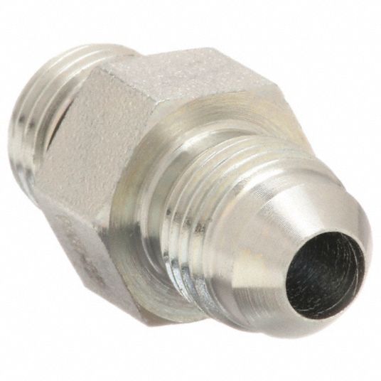 5/16 in x 5/16 in Fitting Size, Male x Male, Hydraulic Hose Adapter ...