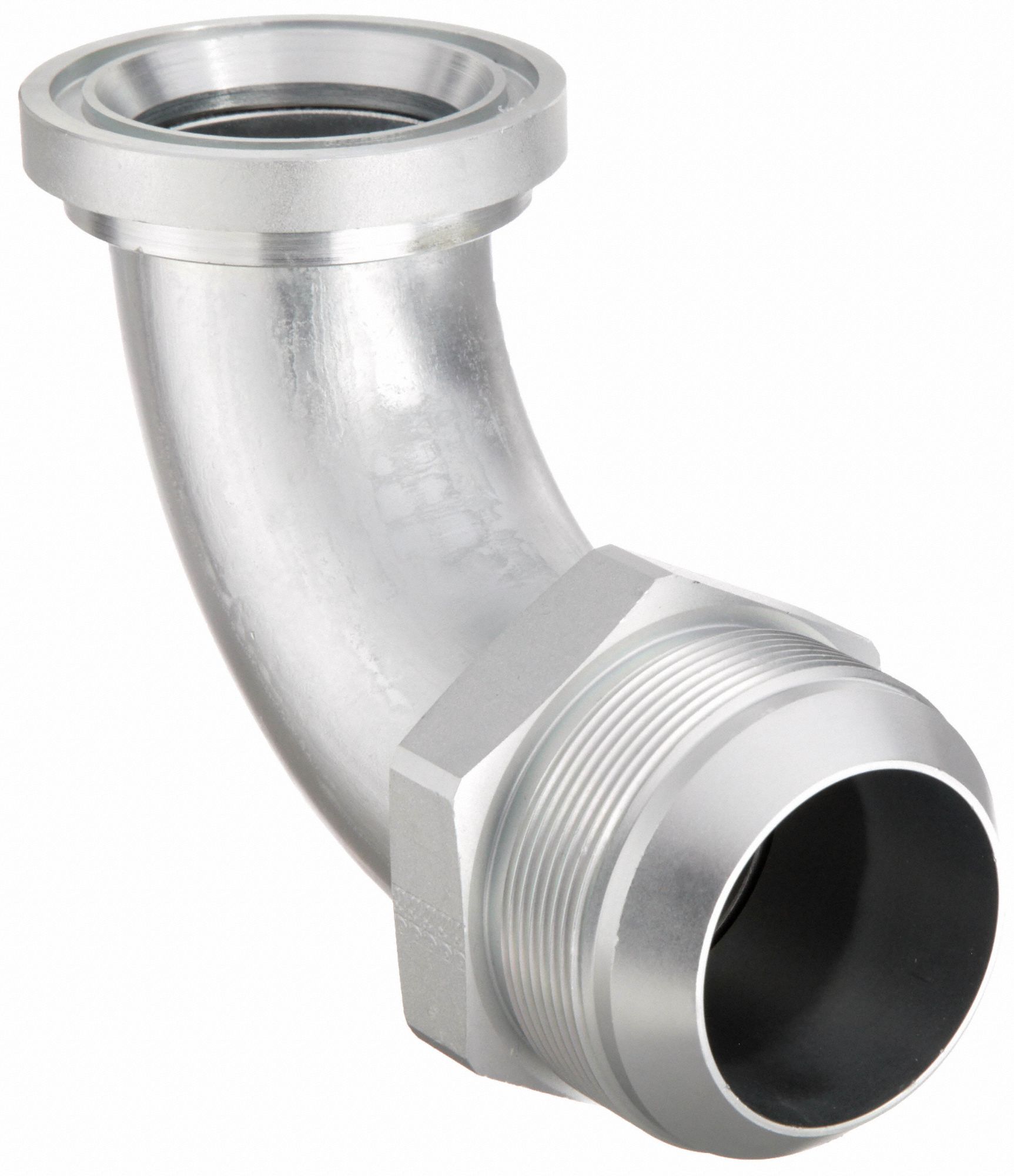 2 in x 2 in Fitting Size, Male x Male, Hydraulic Hose Adapter - 38YR56 ...