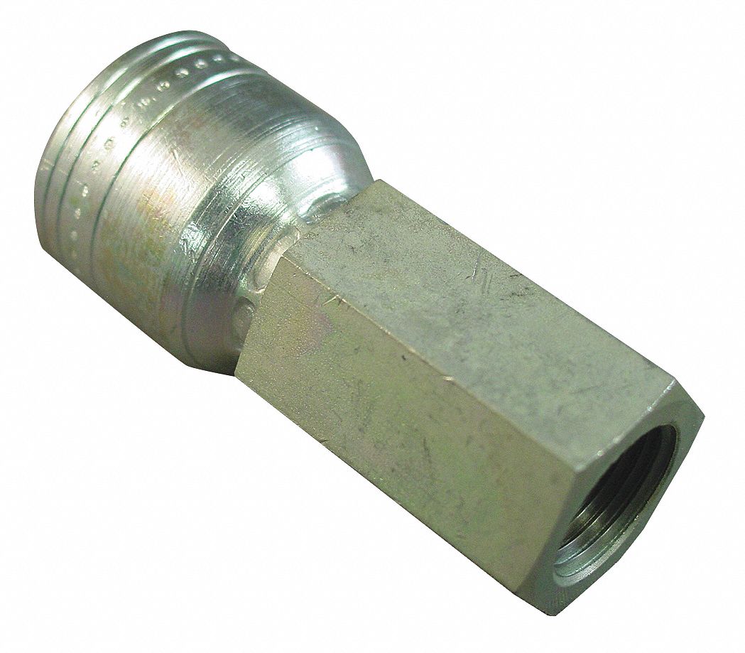 AEROQUIP, Steel x Steel, Straight, Hydraulic Crimp Fitting - 38YR95 ...