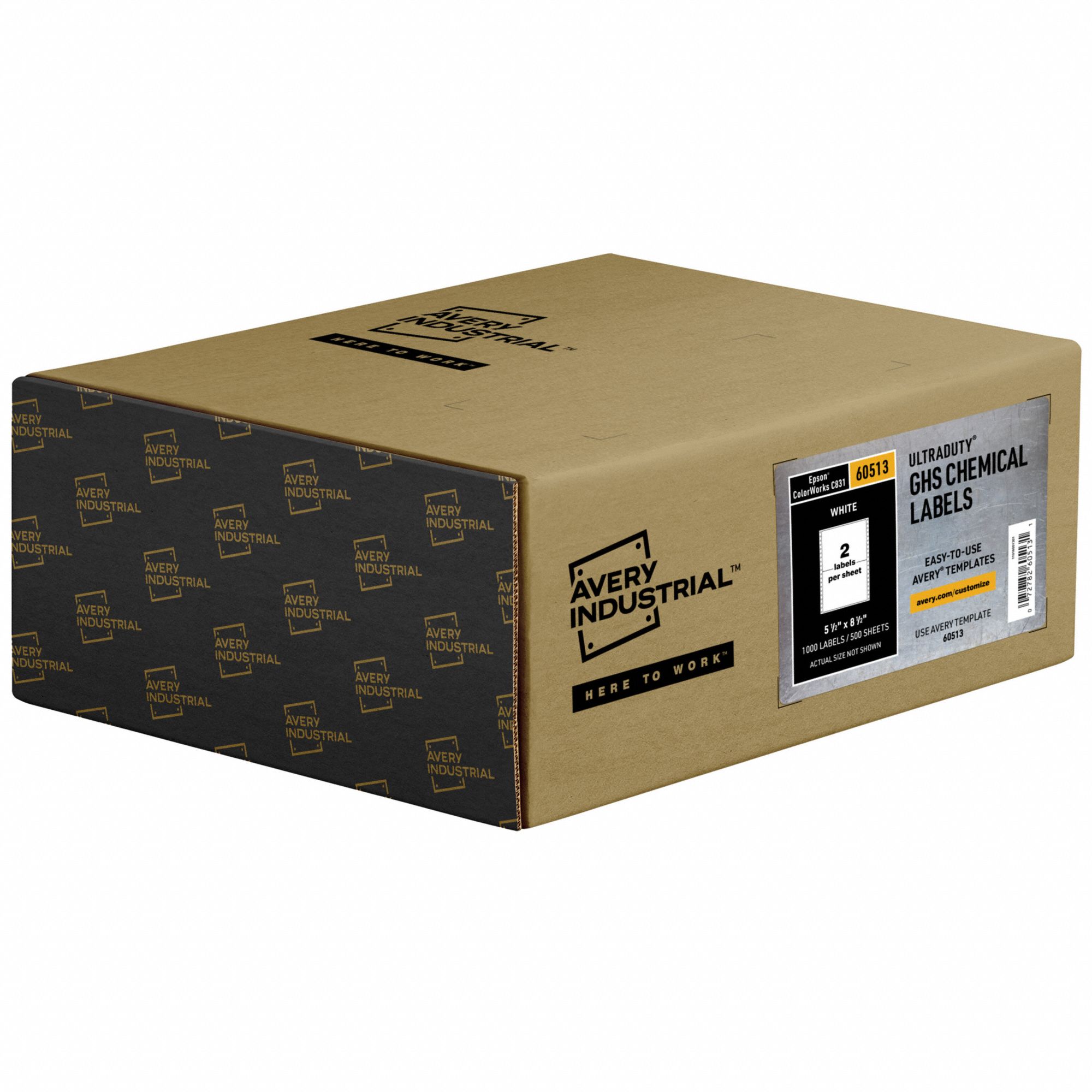 GHS Chemical Inkjet Printer Label - 38YV54|7278260513 - Grainger