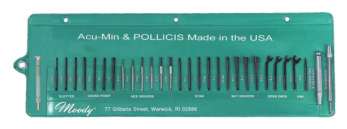 MOODY TOOL, 30 Total Pcs, Drivers and Bits/Miscellaneous Tools/Wrenches ...