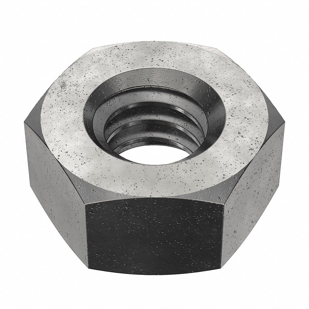 Std Hex, 1/4"-20 Thread, Hex Nut - 38ZT97|A01100.025.0001 - Grainger