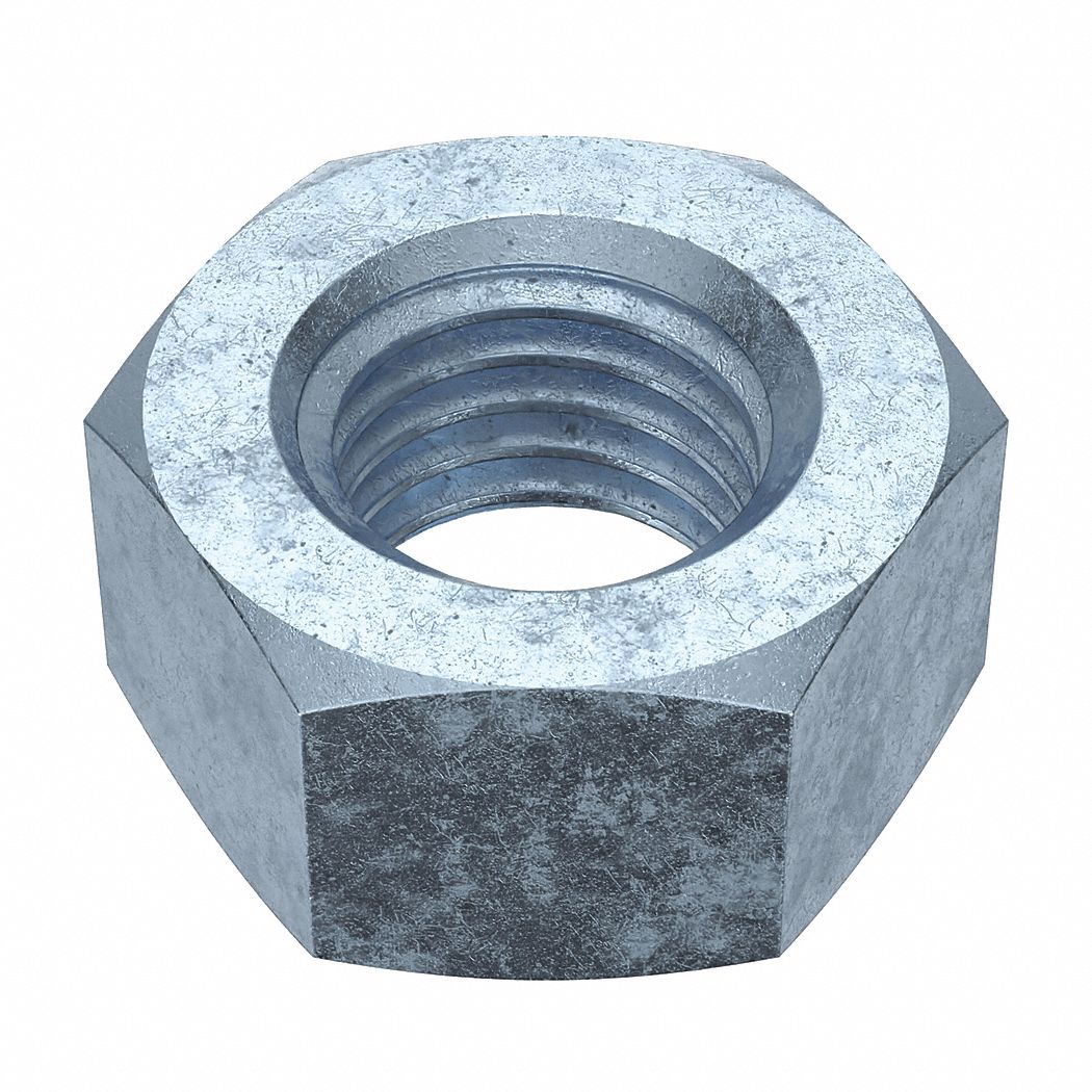 Std Hex, 5/16"-24 Thread, Hex Nut - 38ZU28|A01330.031.0002 - Grainger