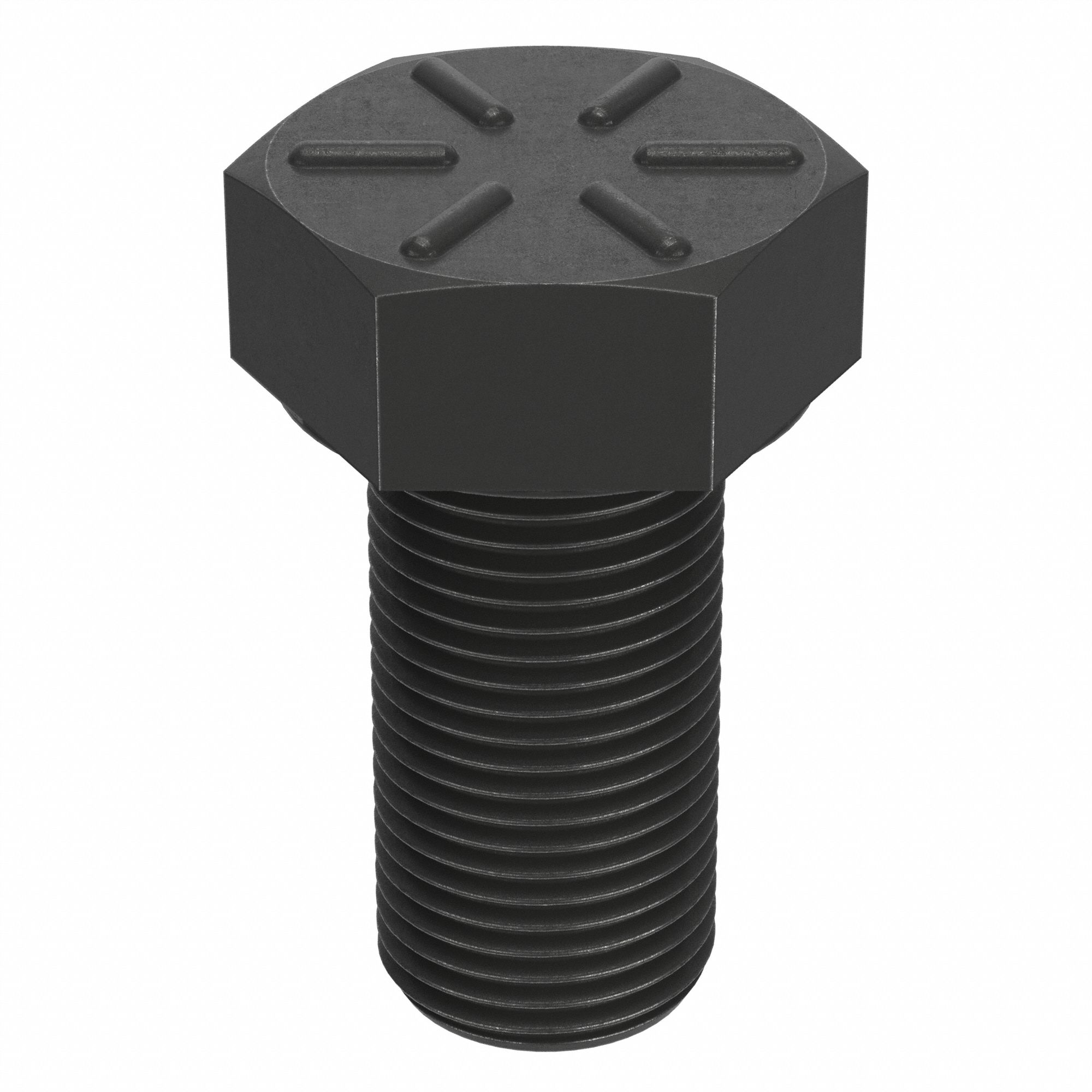 APPROVED VENDOR Tornillo de Cabeza de Dado Hexagonal 5/8"-18 Grado 8 Longitud de 1-1/2", Acabado ...