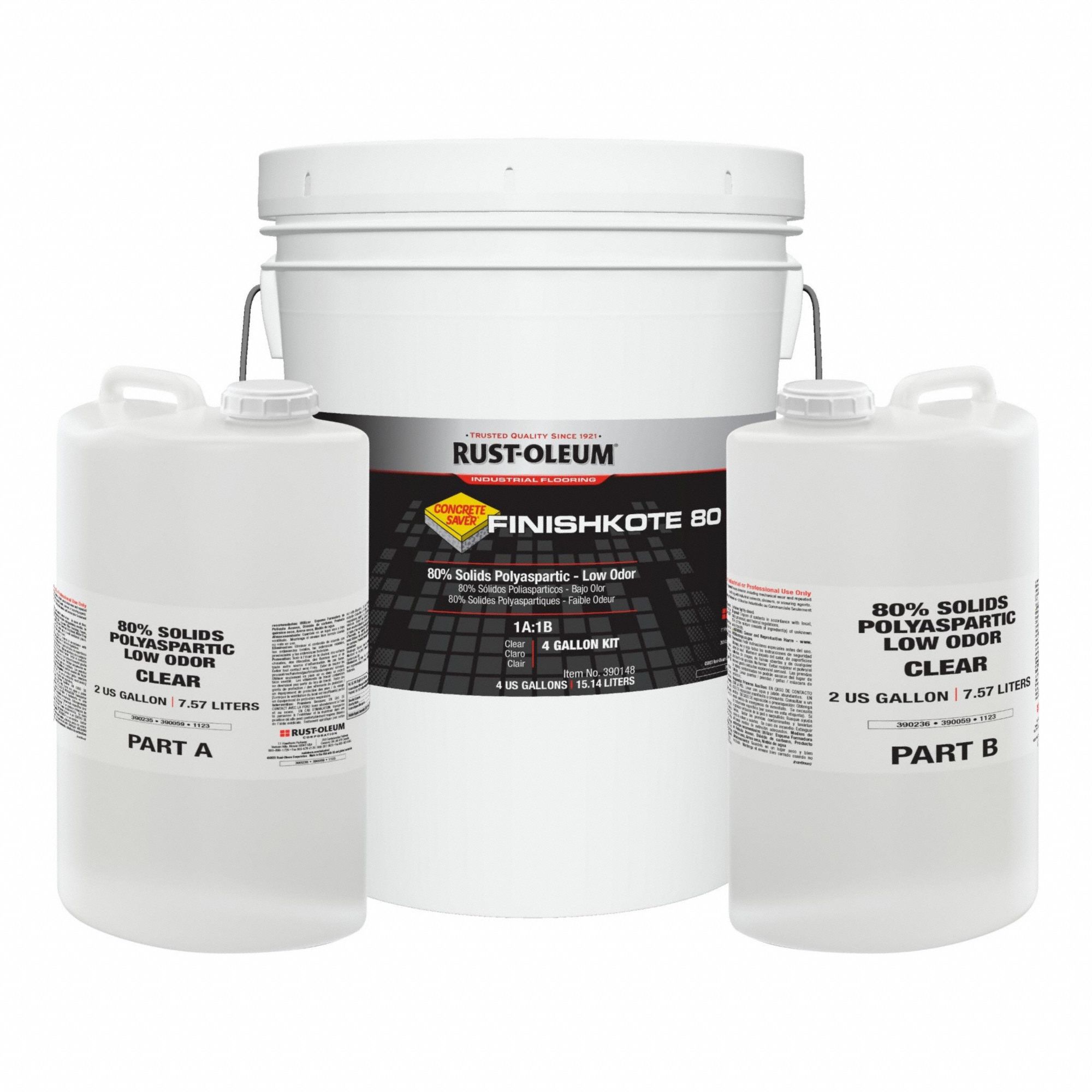 RUST-OLEUM, FinishKote™ FinishKote 8080, Polyurea & Polyurethane Floor ...