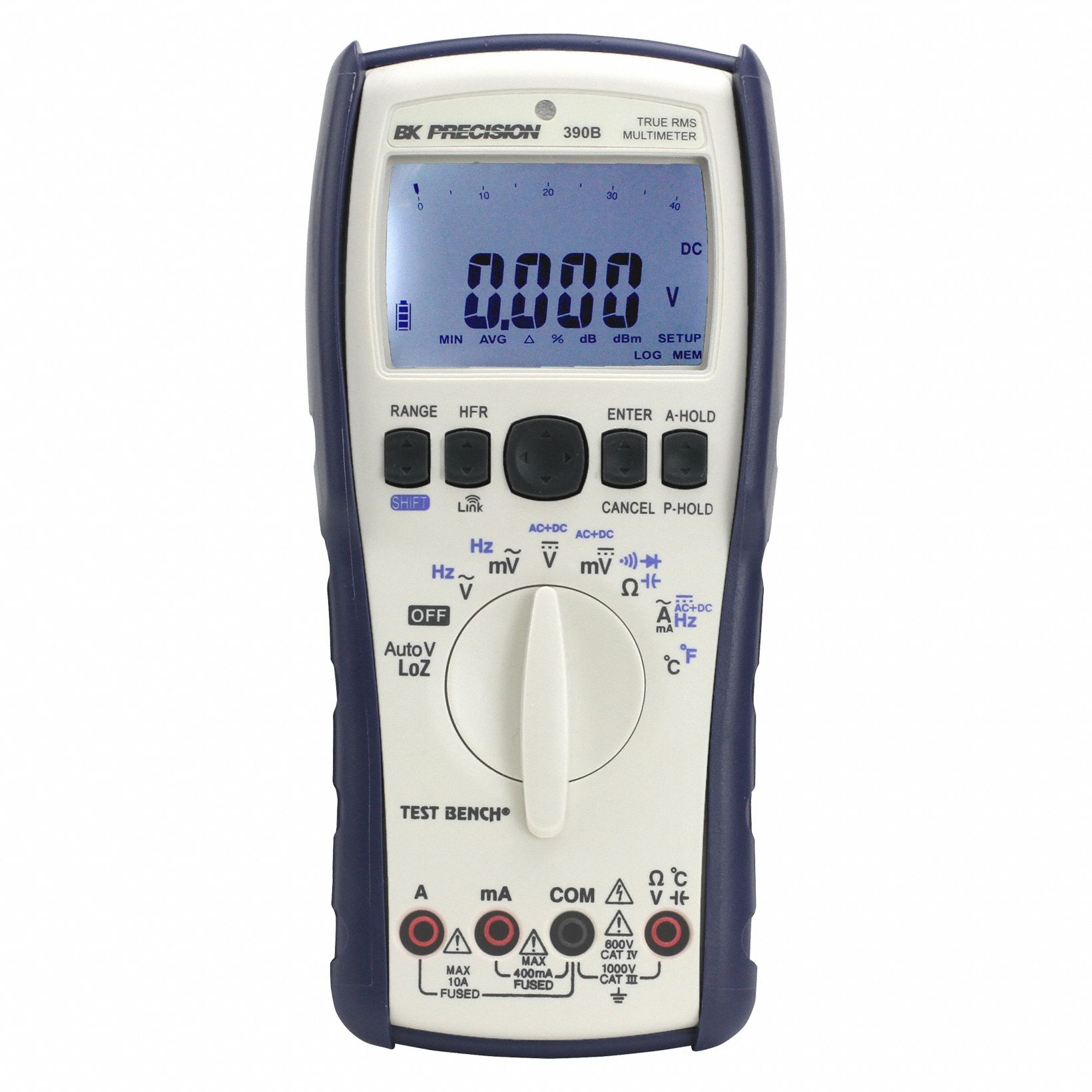 B&K PRECISION, CAT III 1000V/CAT IV 600V, TRMS, Digital Multimeter with ...