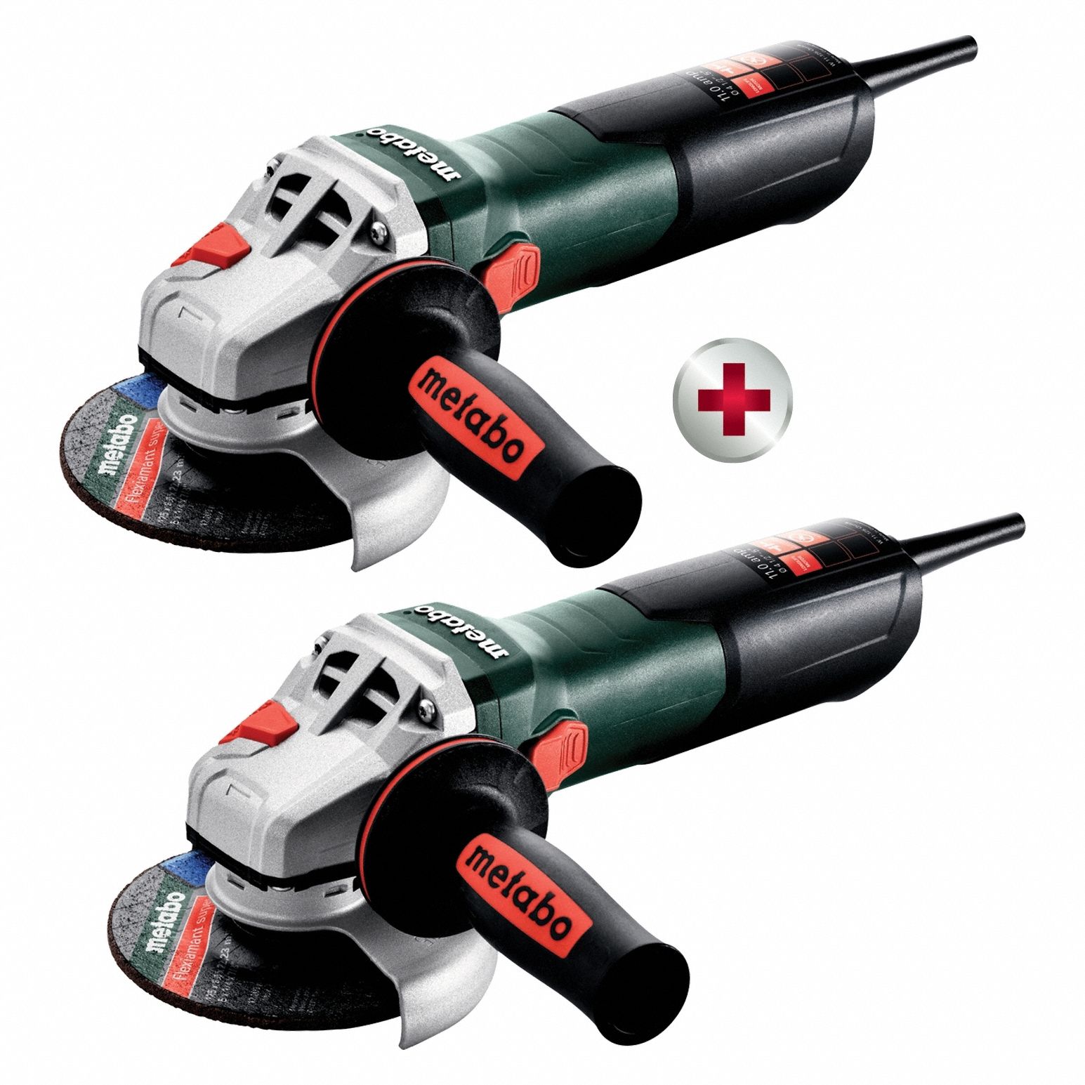 METABO, 11 A, 11,000 RPM Max. Speed, Angle Grinder 4-1/2" - 390MF1 ...