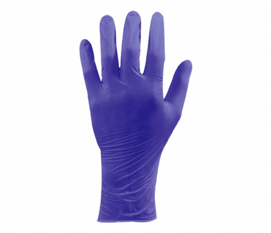 ALYGER Guantes Desechables de Nitrilo Azul Índigo Libre de Polvo ...