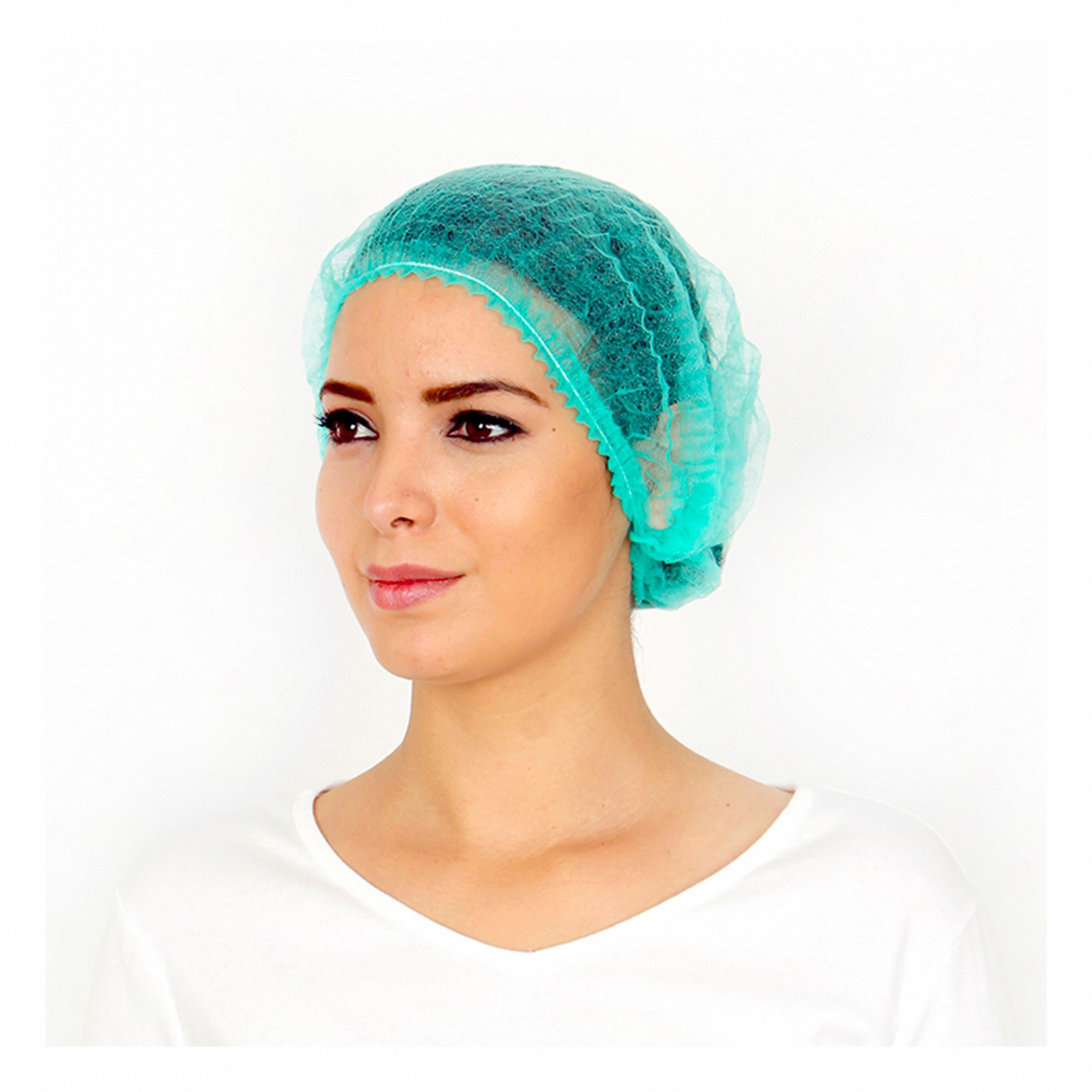 ALYGER Cofia Polipropileno Verde 21" - 390ML4 | GP-5421-V - Grainger México