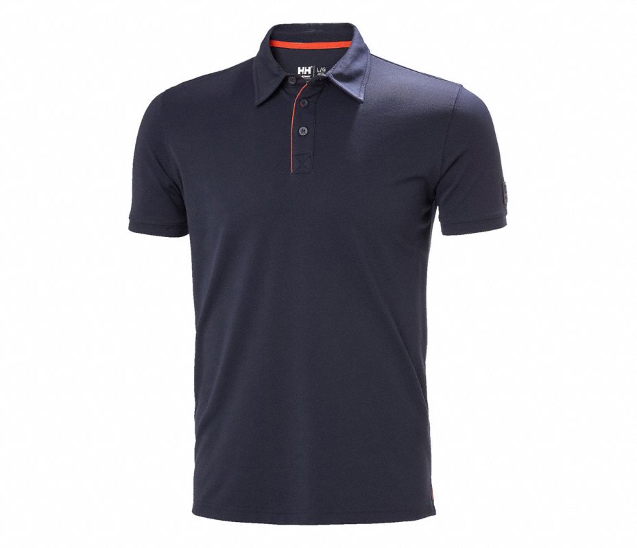 HELLY HANSEN WORKWEAR Playera Polo,Azul Marino,Hombre,G - Camisas para ...