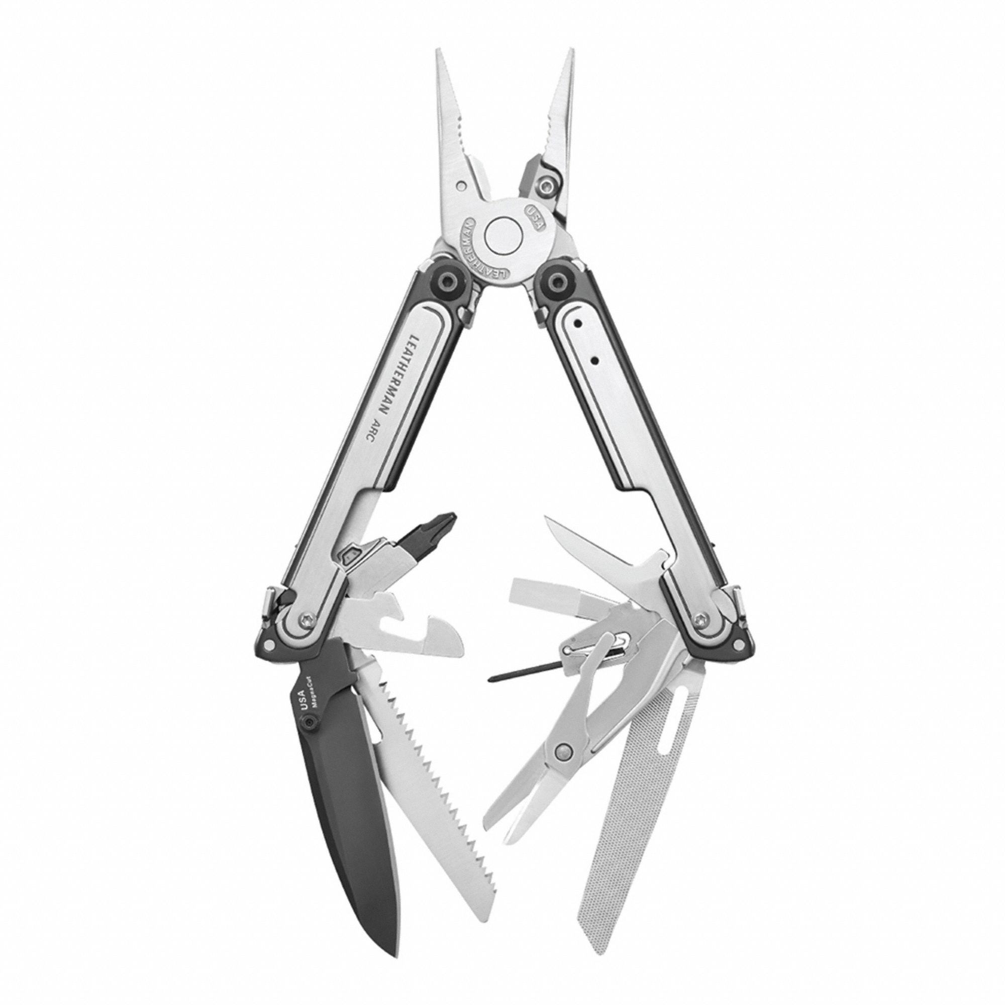 LEATHERMAN Pinza Multiherramienta Arc® Acero Inoxidable Funciones: 21 ...