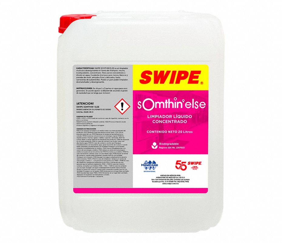SWIPE Limpiador Desengrasante Líquida 20L - 391NJ0 | SOMTHINELSE ...