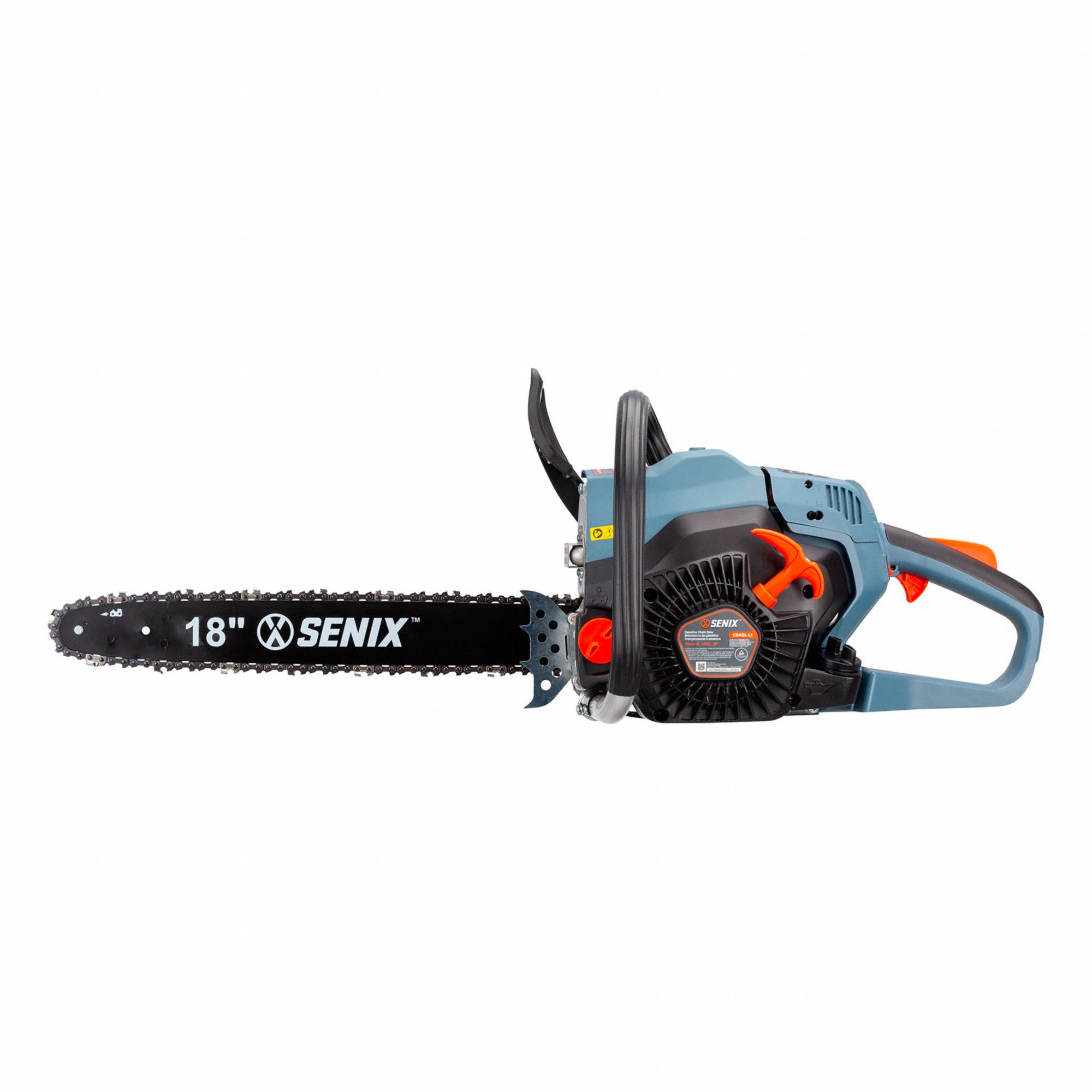 SENIX Motosierra a Gas.,49cc,4 Tiempos,1 Velo. - 391NR8 | CS4QL-L1 ...