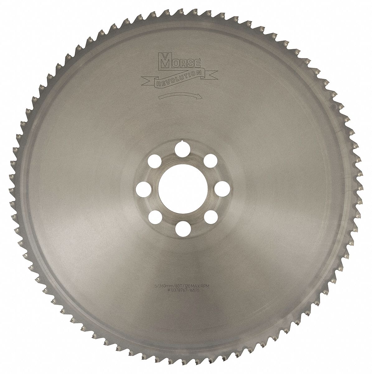 MORSE, 14 1/8 in Blade Dia., 80 Teeth, Circular Saw Blade - 391X14 ...