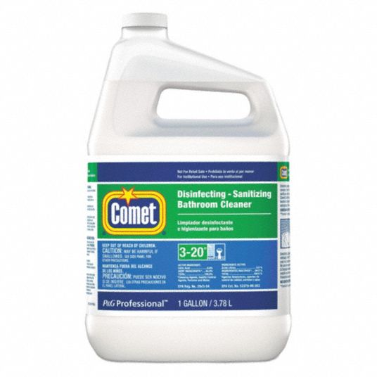 COMET, Jug, 1 gal Container Size, Bathroom Cleaner - 33NT93|22570 ...