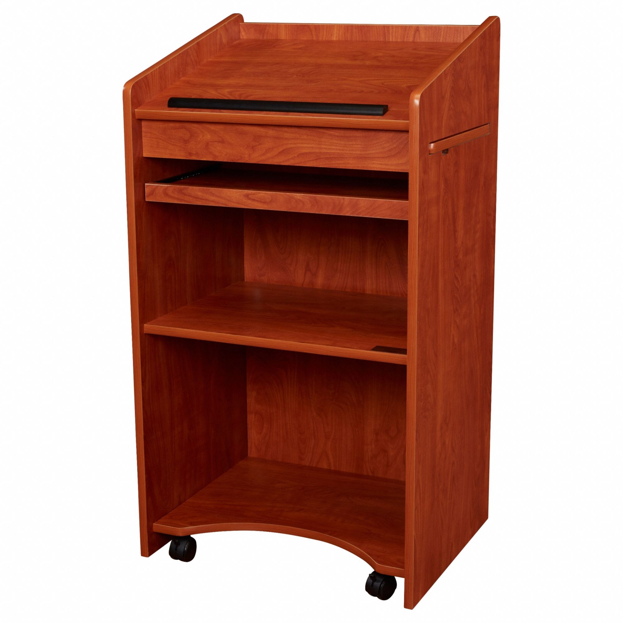 OKLAHOMA SOUND, Cherry, Laminate, Lectern - 393F77|600-CH - Grainger