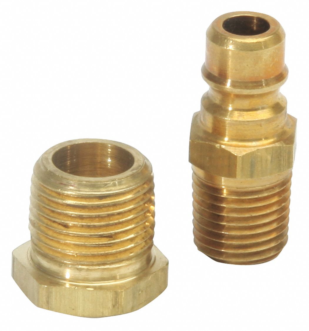 Coupler,Male Snap-Tite,1/2" - Grainger