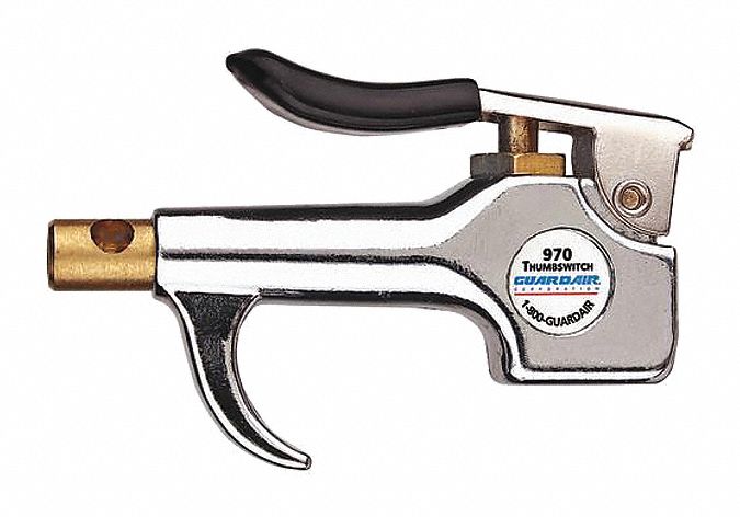 Safety Air Gun,Thumbswitch,w/Hang Hook - Grainger