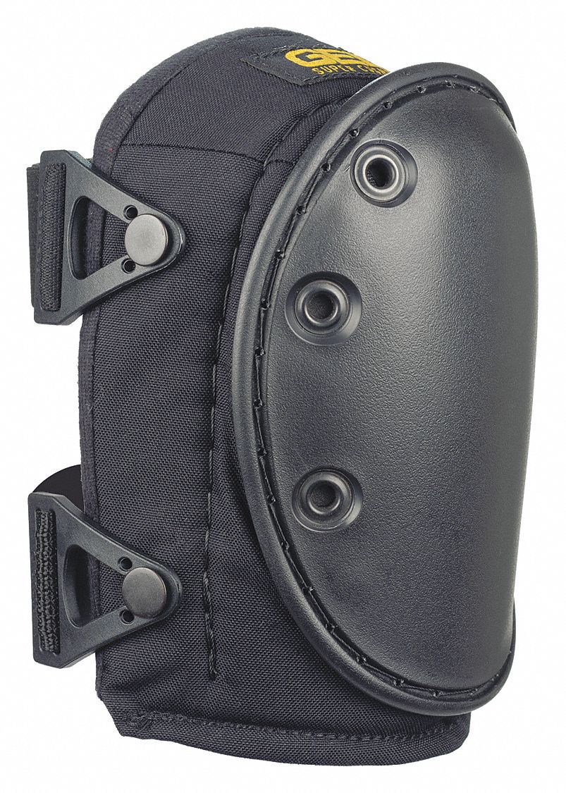 Knee Pads,Hard Cap,Black,PR - Grainger