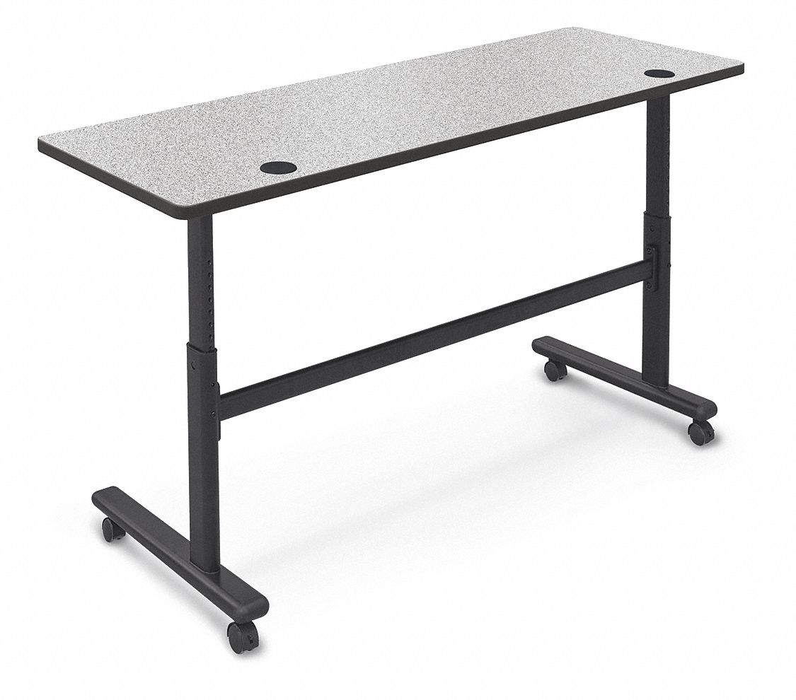 BALT, Gray Nebula, 28 1/2 in to 45 in, Seminar/Training Table - 39A163 ...