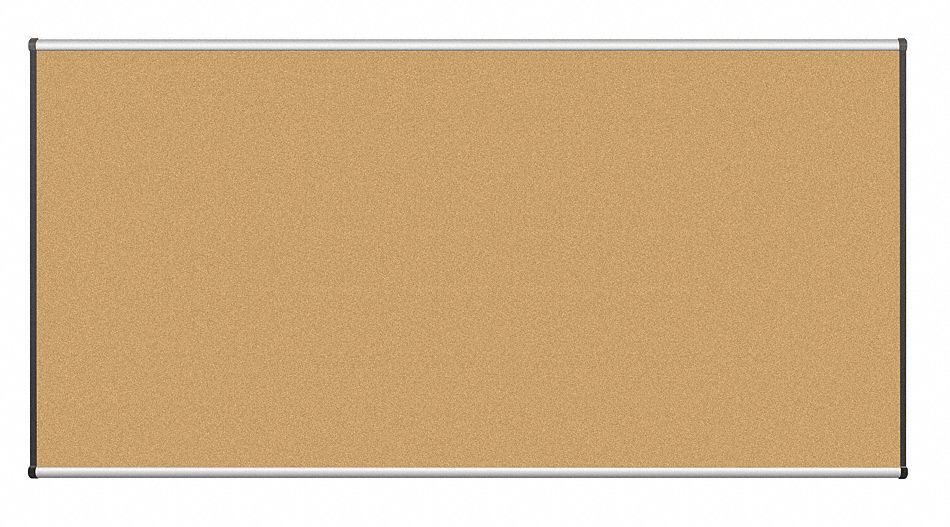 BEST-RITE, 48 in Ht, 96 in Wd, Bulletin Board - 39A170|303OH-01 - Grainger