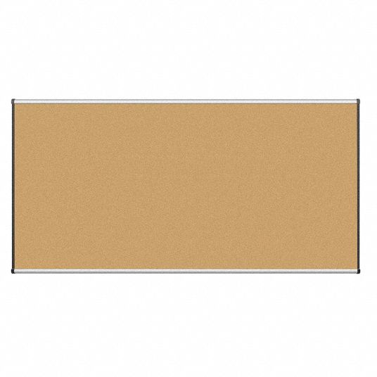 BEST-RITE, 48 in Ht, 96 in Wd, Bulletin Board - 39A170|303OH-01 - Grainger