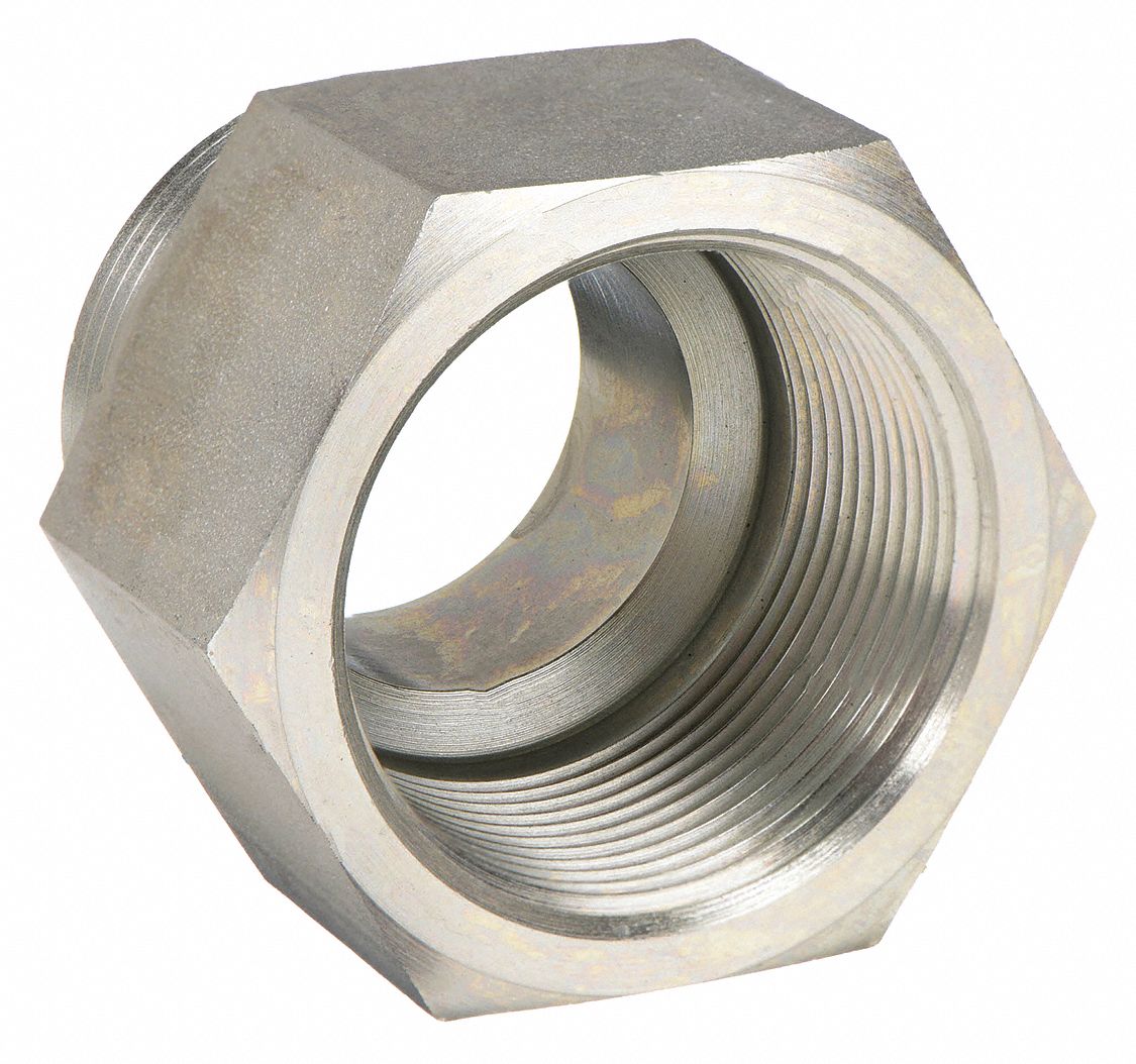 Carbon Steel, 2 1/2 in x 2 in Fitting Pipe Size, Straight Conversion ...