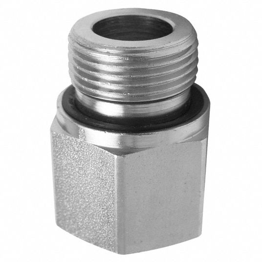 PARKER Reducer/Expander Adapter: Carbon Steel, 1 in x 3/4 in Pipe Size ...