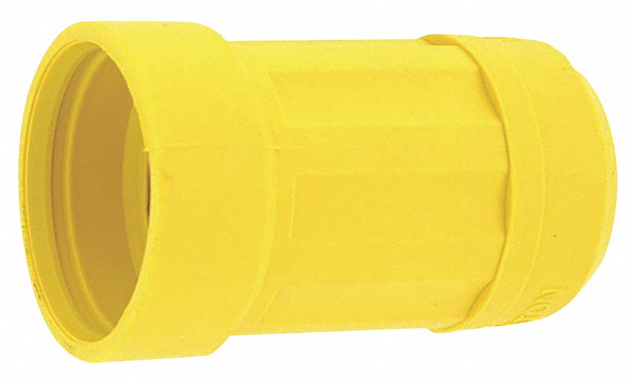 Connector Boot, Thermoplastic Elastomer, Yellow, For Use With 15 and 20 ...