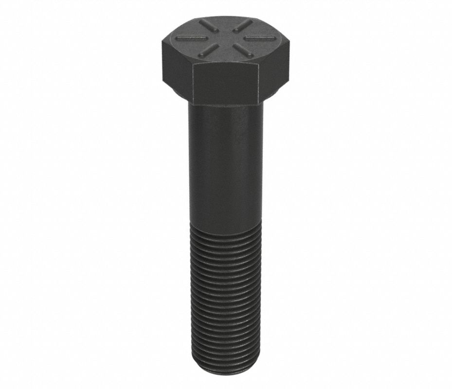 APPROVED VENDOR Tornillo de Cabeza de Dado Hexagonal 1/2"-20 Grado 8 Longitud de 2-1/4", Acabado ...