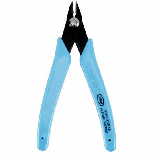 Flush, Pointed, Precision Diagonal Cutting Plier - 39AN55|10521EC ...