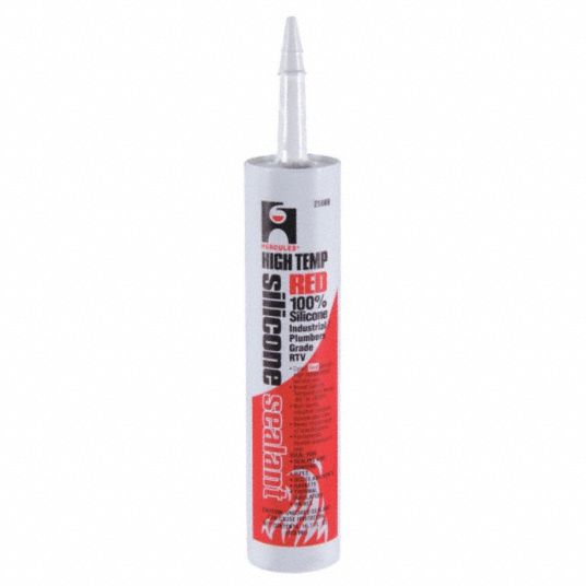 HERCULES, High Temp, Red, Silicone Sealant - 39AP03|25666 - Grainger