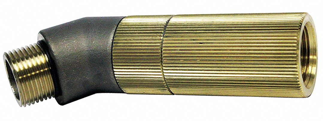 AIRSPADE, AirSpade 4000, 5 1/2 in Overall Lg, Air Gun Angled Adapter ...