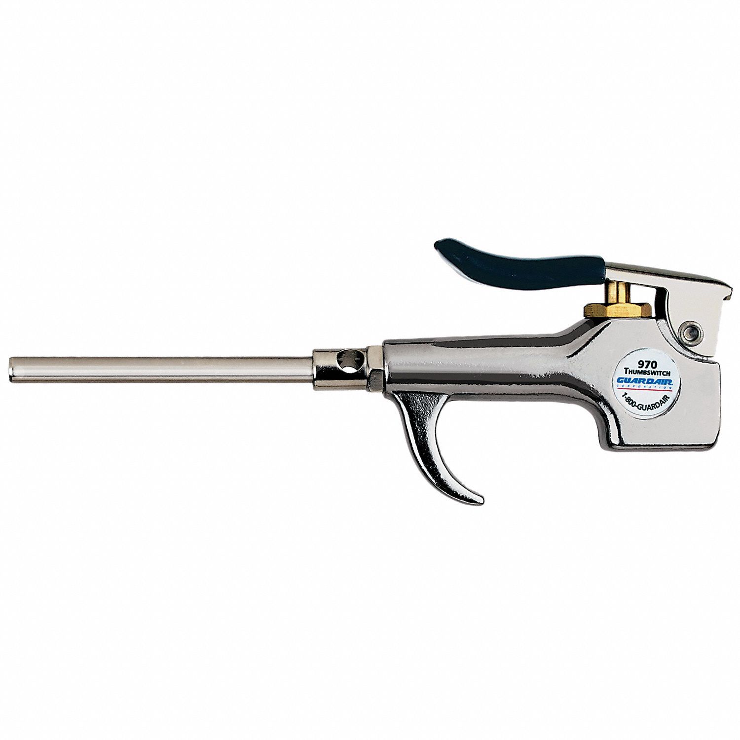 GUARDAIR Air Gun: Thumb-Lever Grip, Zinc, 1/4 in NPT Female, 1 Nozzle(s ...