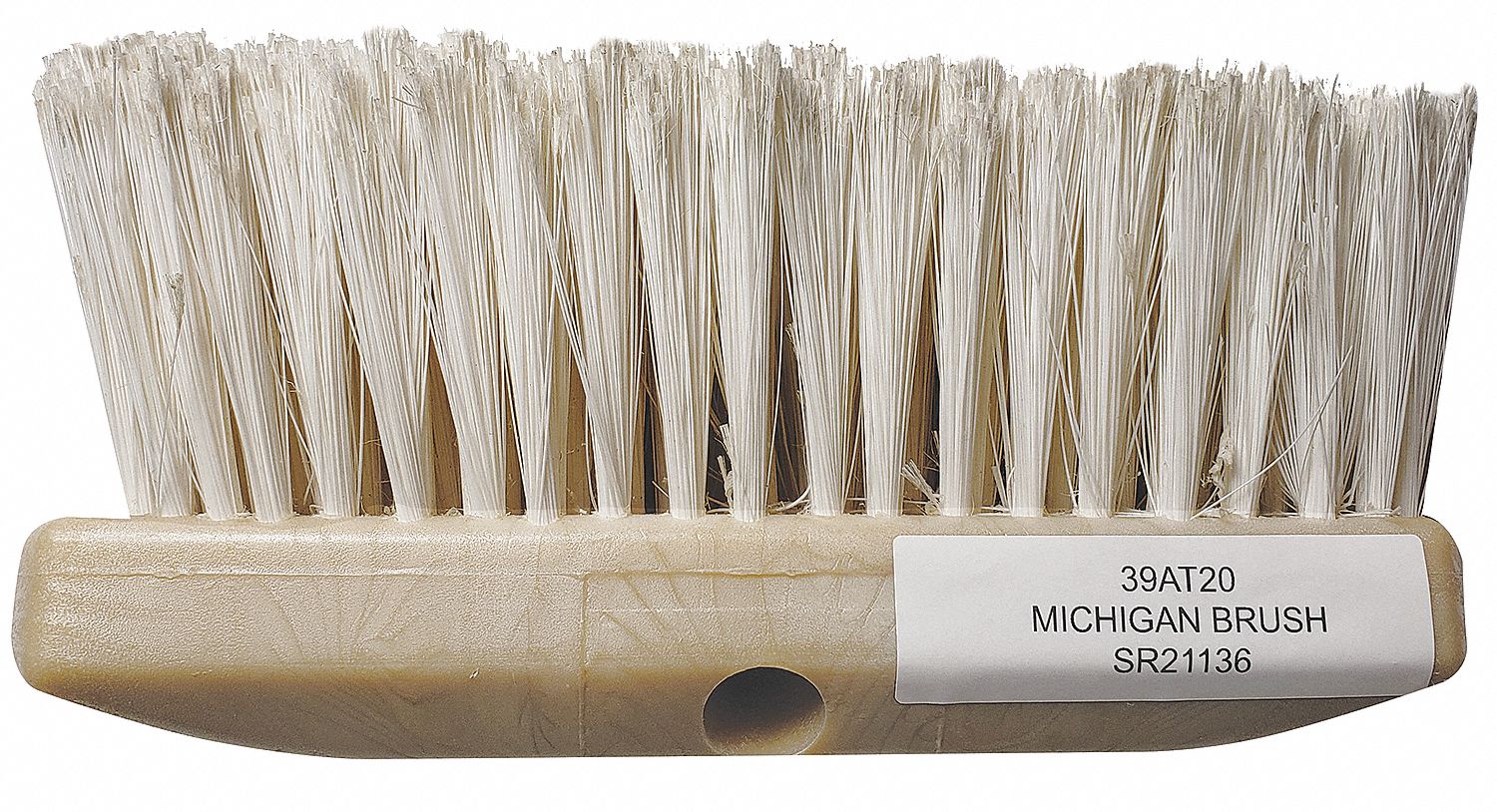 MICHIGAN BRUSH MIB-21136 Car Wash Brush,10-1/2" L,White 39AT20 | eBay