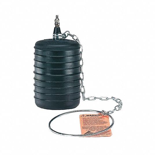 CHERNE, For 4 in – 6 in Pipe, Ring and Chain Tether, Test-Ball Pipe ...